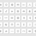 Pastel-White – Pego Icon